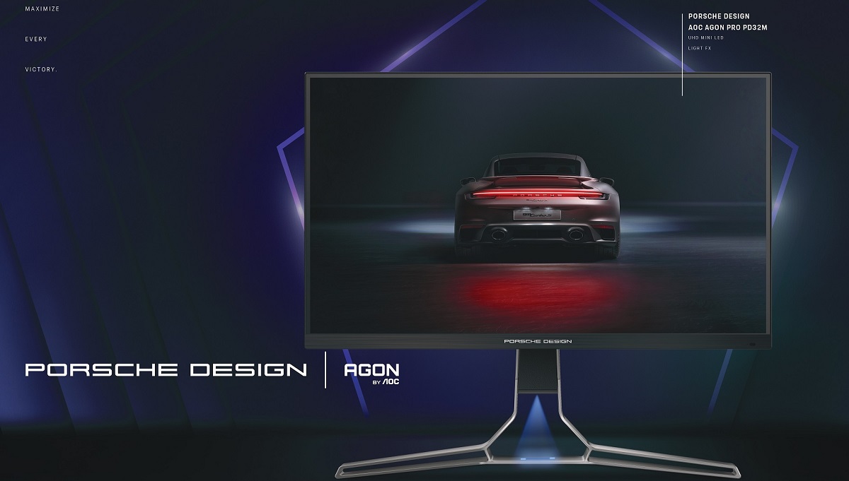 India Gets First-Ever Porsche Design AGON BY AOC Gaming Monitor: 144Hz ...