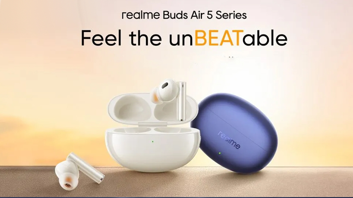 Realme Launches Buds Air 5 Series: Enhanced ANC and Hi-Res Audio ...