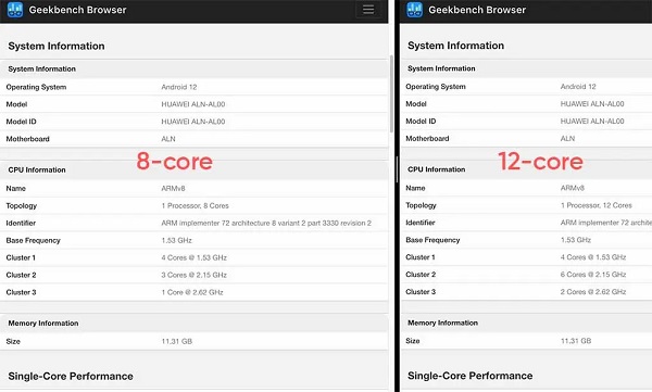 Huawei Kirin 9000s Chipset Is Packing 12 CPU Cores: HarmonyOS OTA Update Unlocks More ...