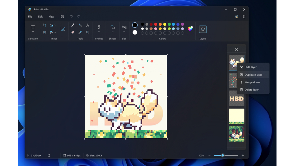 Microsoft’s new Paint features will help take the app into the 21st ...