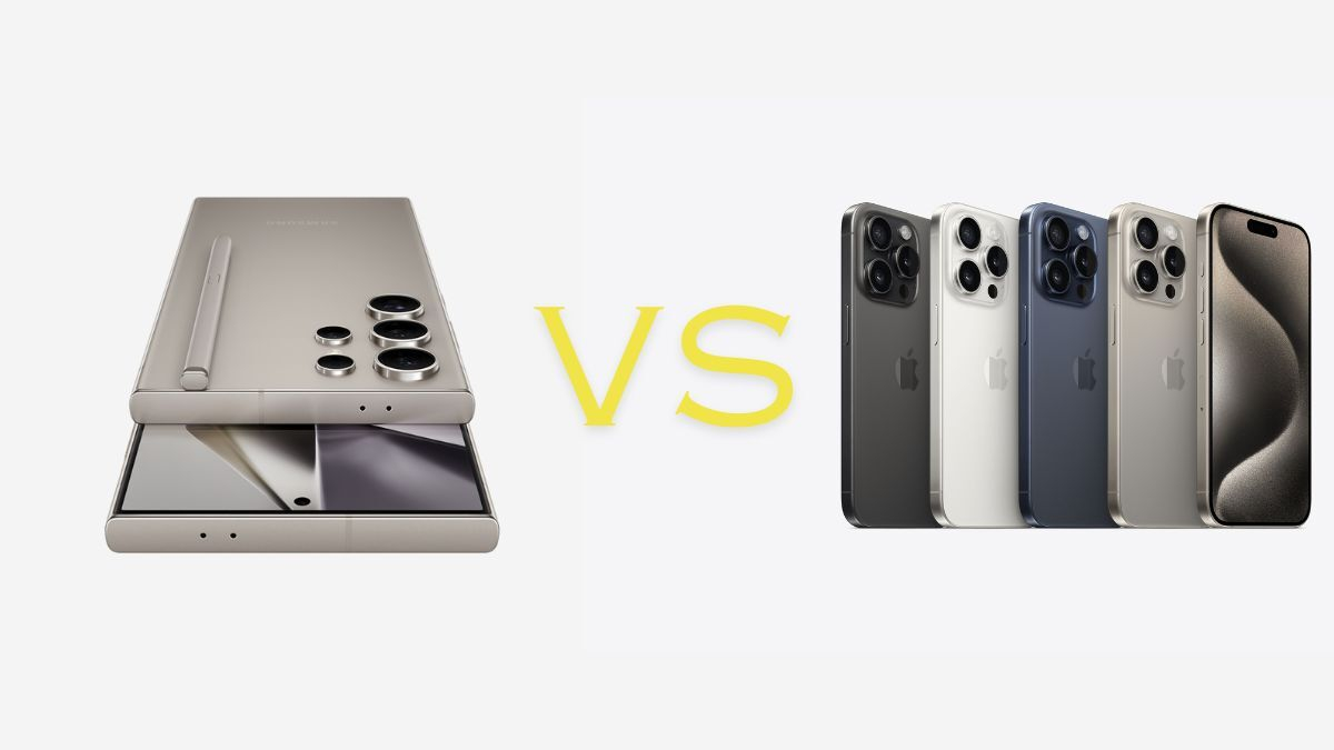 Samsung Galaxy S24 Ultra vs iPhone 15 Pro Max: Best Ultra-Premium ...