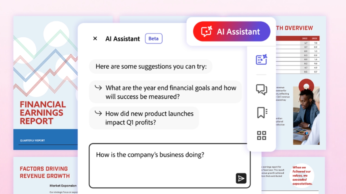 Adobe Brings Generative AI Assistant to Reader and Acrobat to Answer ...