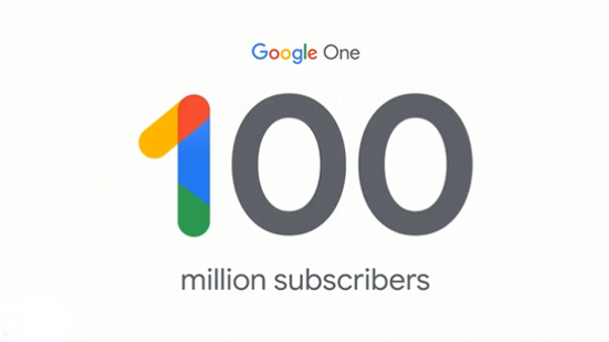 Google One Subscription Crosses 100 Million Following the Announcement ...