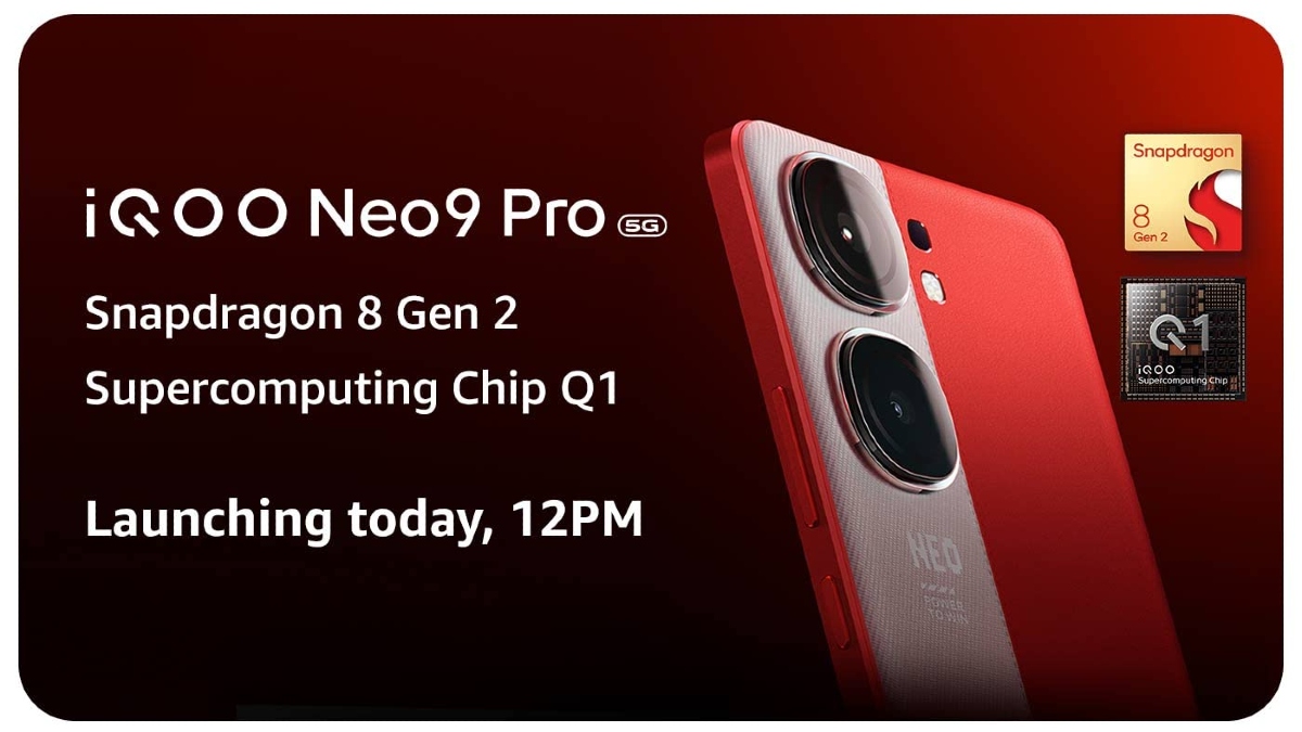iQOO Neo 9 Pro Launching in India at 12 noon Today: How to Watch it ...