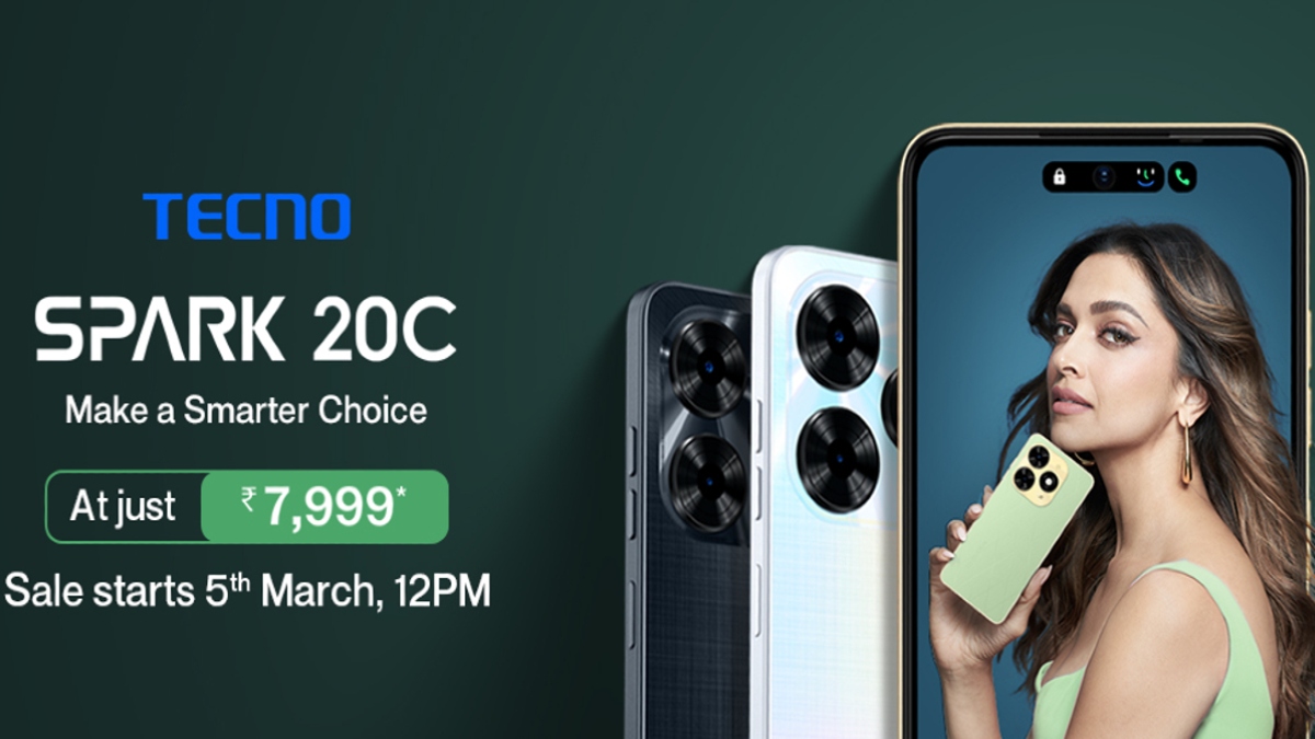 Tecno Spark 20C Budget Smartphone Launched in India: Check Price, Specs, Availability - Gizbot News