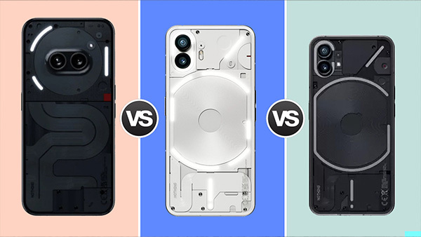Nothing Phone 2a vs Nothing Phone 2 vs Nothing Phone 1: Do We Have Nothing’s Flagship Killer ...