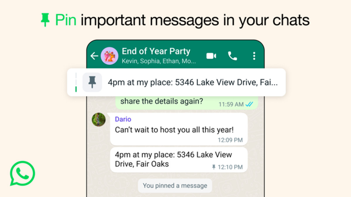How to Pin More Than One Message in WhatsApp - Gizbot News