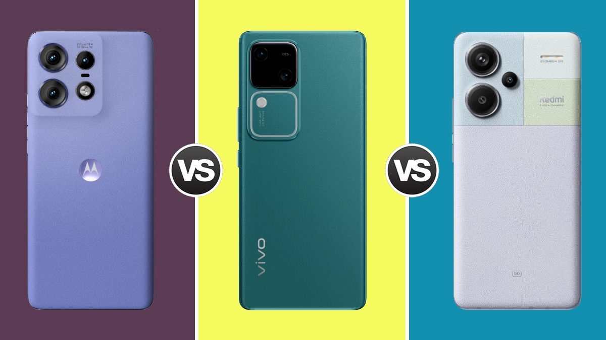 Motorola Edge 50 Pro vs Vivo V30 vs Redmi Note 13 Pro Plus: Best ...