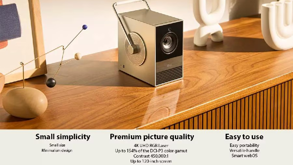 LG CineBeam Q 4K Laser Projector Launched in India: Check Price ...