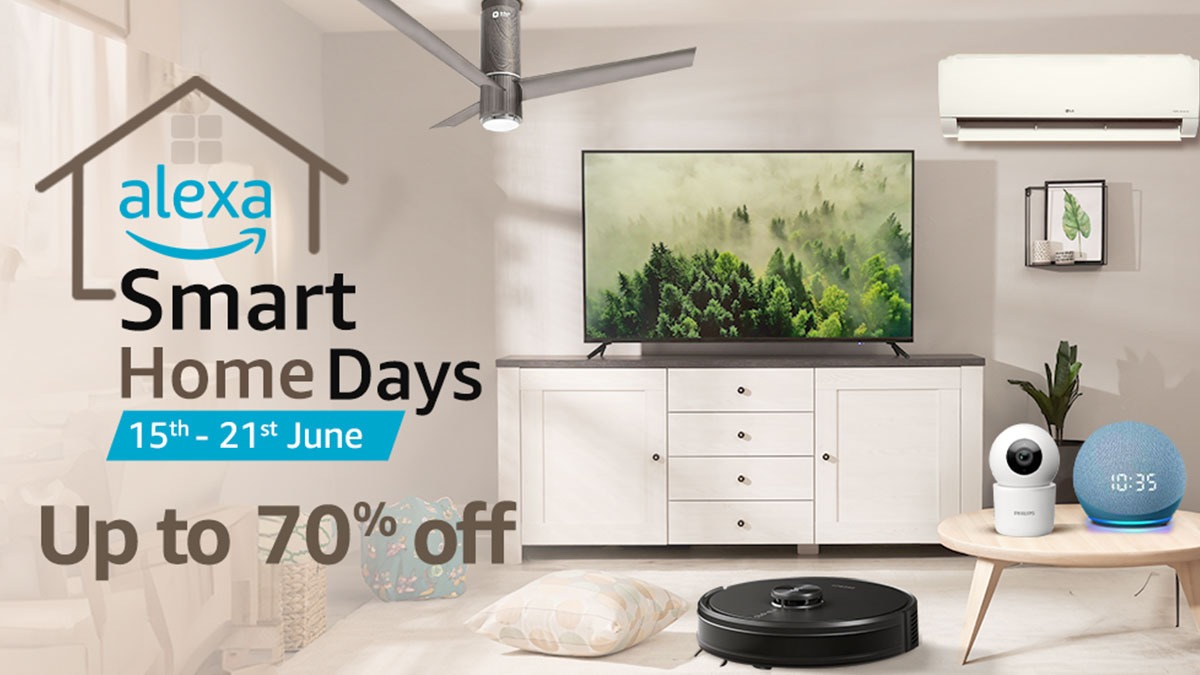 Amazon ‘Alexa Smart Home Days’ Sale Brings Up to 70% off on Smart Home ...