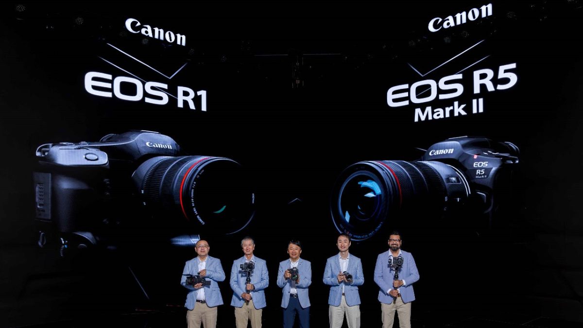 Canon Launches EOS R1 and EOS R5 Mark II - Gizbot News