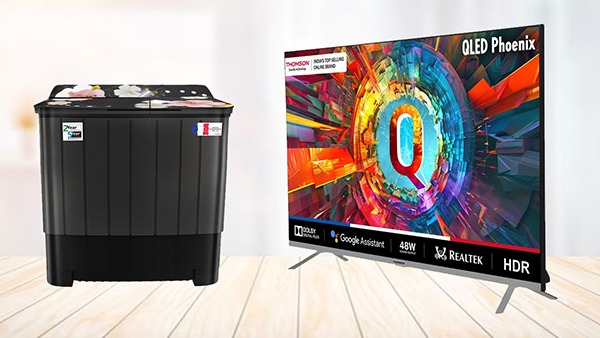Thomson Launches New QLED TVs and Washing Machines in India - Gizbot News