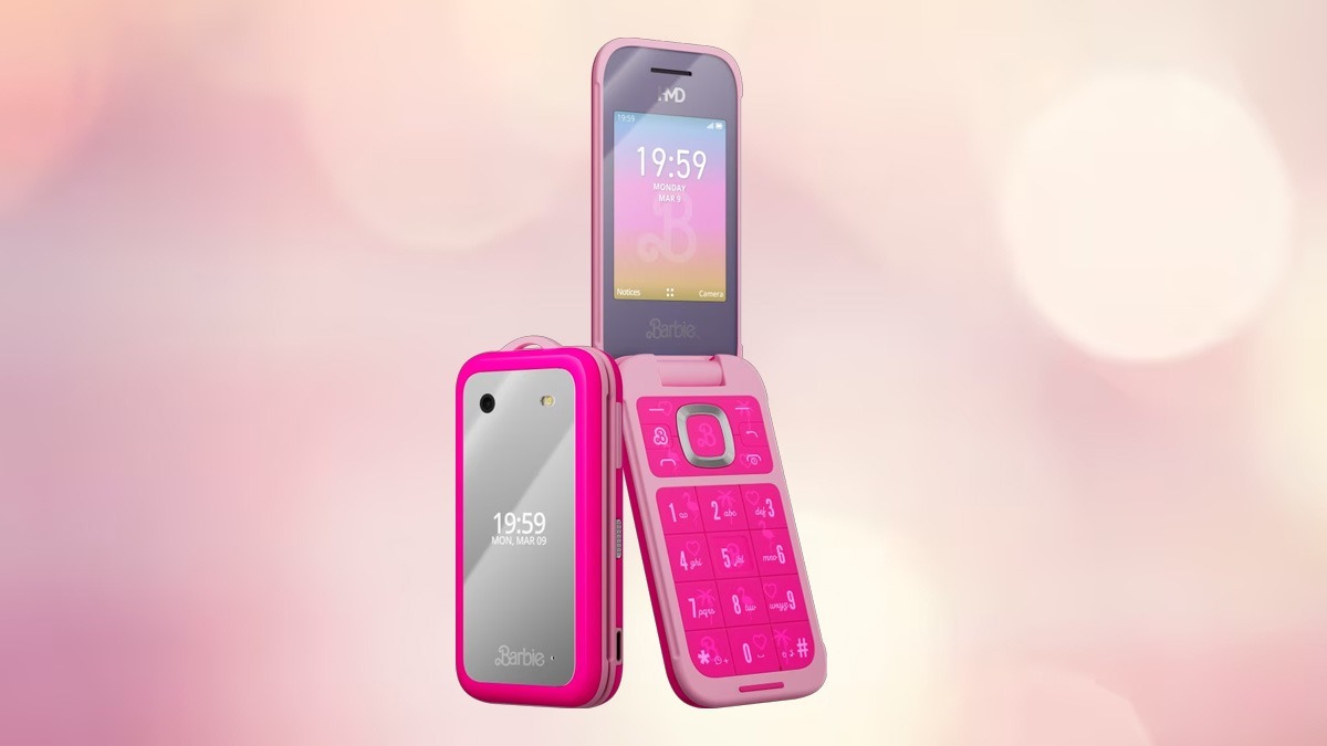 HMD Barbie Phone Launched With Retro 2.8-Inch Screen, 1,450mAh Battery ...