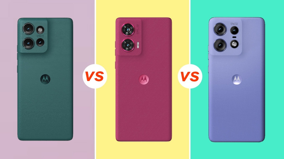 Motorola Edge 50 vs Edge 50 Fusion vs Edge 50 Pro: What Are The ...