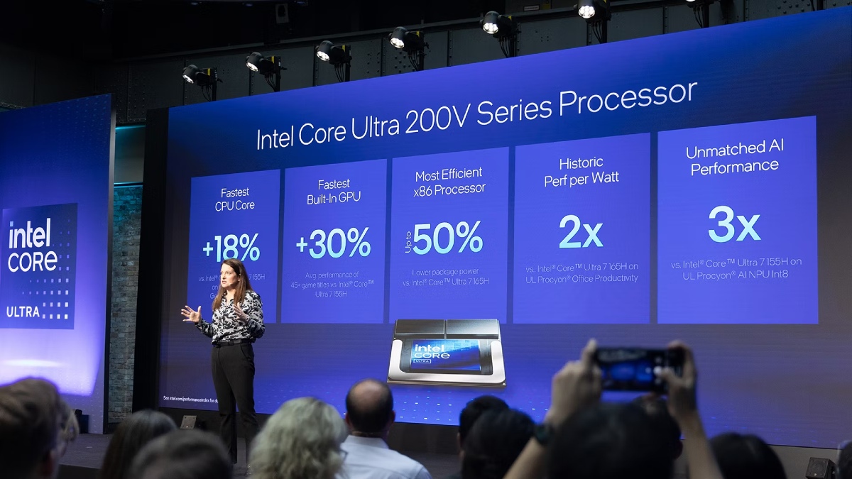 Intel Core Ultra 200V “Lunar Lake” Laptop CPUs Unveiled To Take On Qualcomm and AMD - Gizbot News