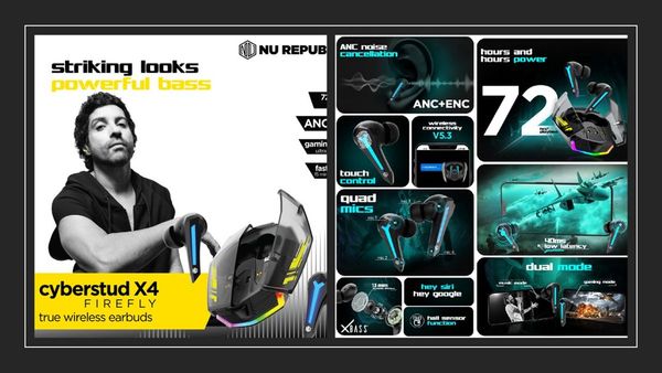 Nu Republic Introduces Cyberstud X2 And X4 Firefly Earbuds in India: Check Price, Specs ...