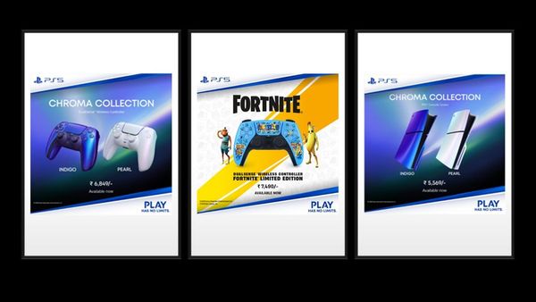 Sony PS5 Chroma Collection Accessories and Custom Fortnite DualSense ...