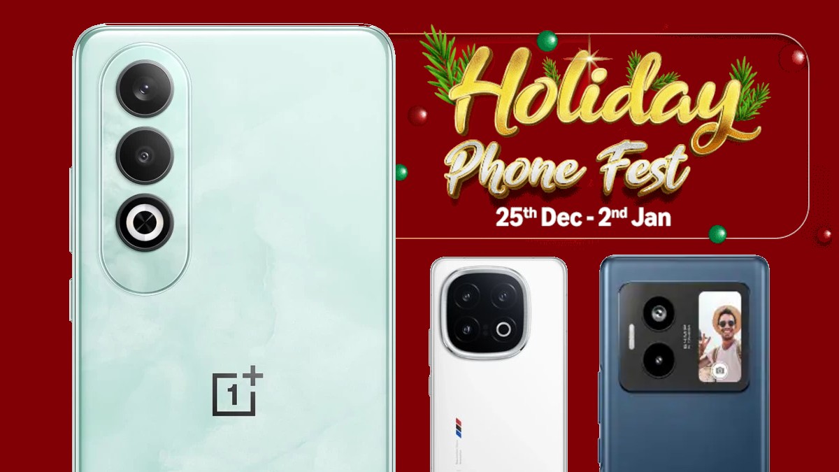 Amazon Holiday Phone Fest 2025: Up to 40% Off Smartphones - Gizbot News