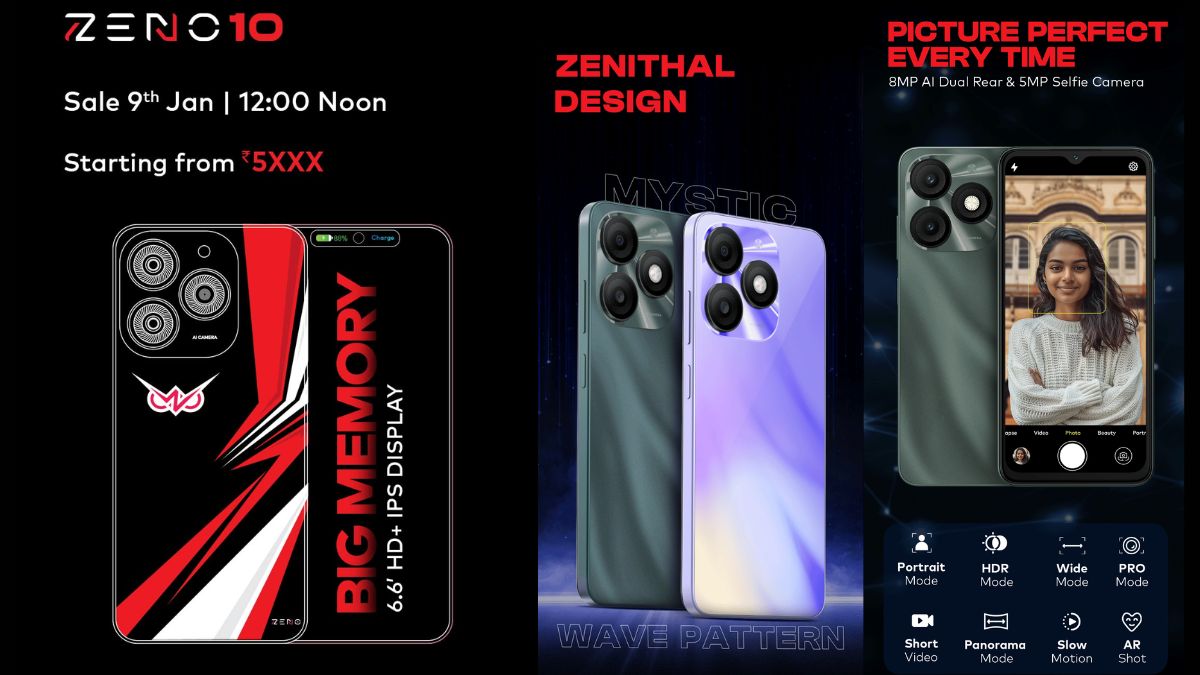 itel Zeno 10 Launching in India on January 9 via Amazon - Gizbot News