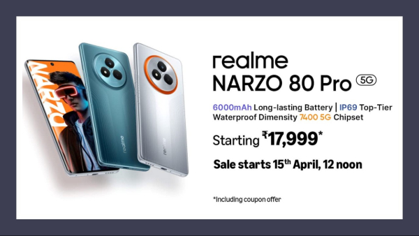 Realme Narzo 80 Pro, Narzo 80x Go on Sale in India Today via Amazon: Check Price, Specifications ...