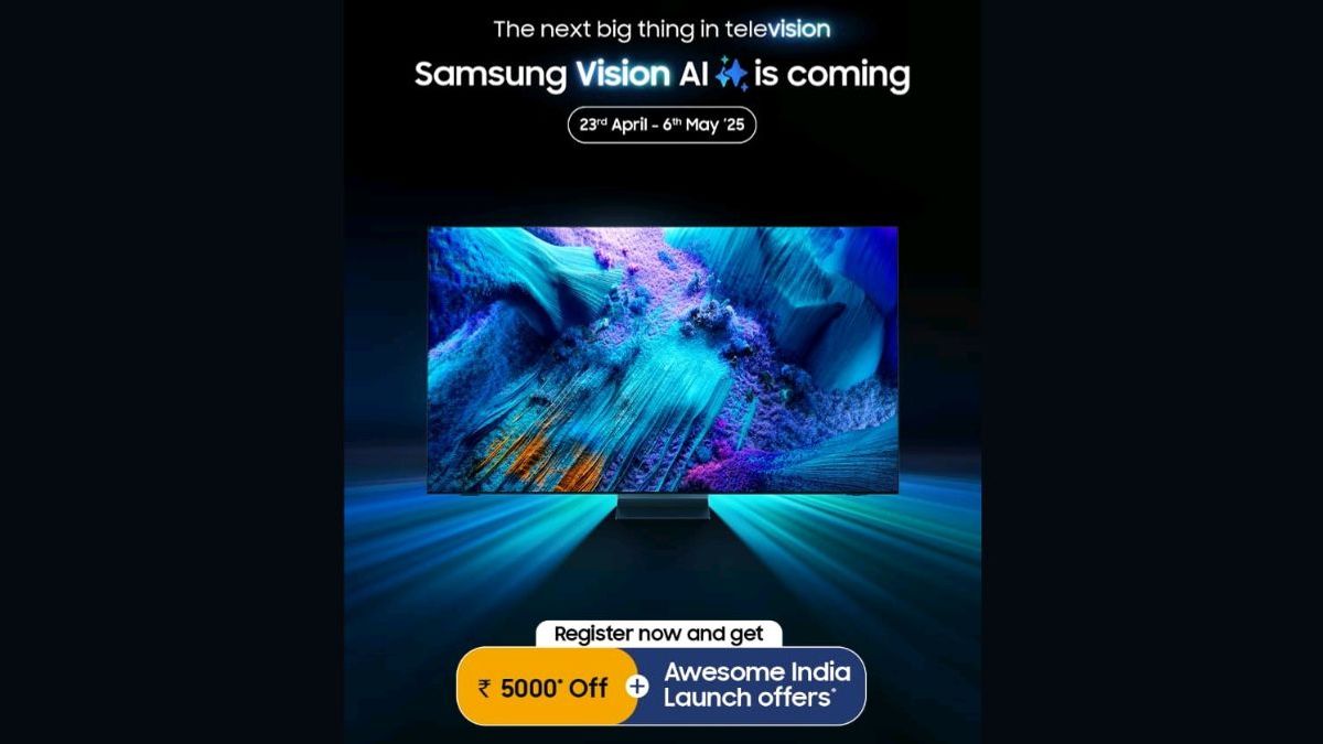 Samsung Opens Registration for Its Vision AI TVs in India — Here’s How ...
