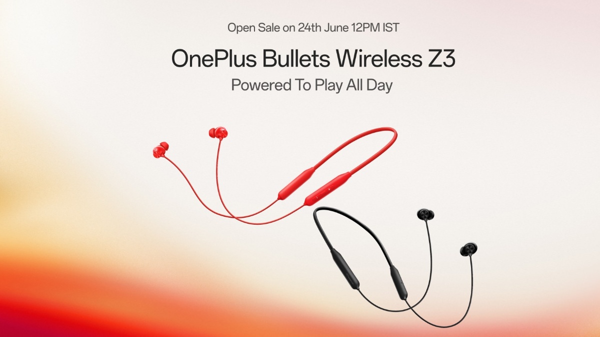 OnePlus Bullets Wireless Z3 Neckband Launched at Just Rs 1,699; Open ...