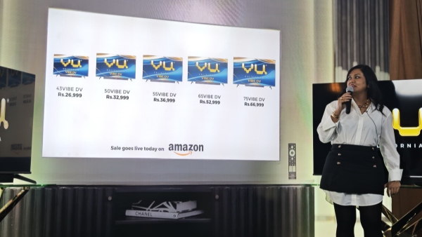 Vu Vibe DV 4K QLED TV Launched In India with Dolby Vision, 400 nits of Brightness, Integrated ...