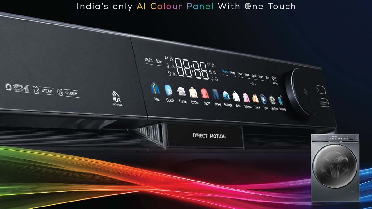 Haier F9 Series Front-Load Washing Machines Launched in India with AI ...