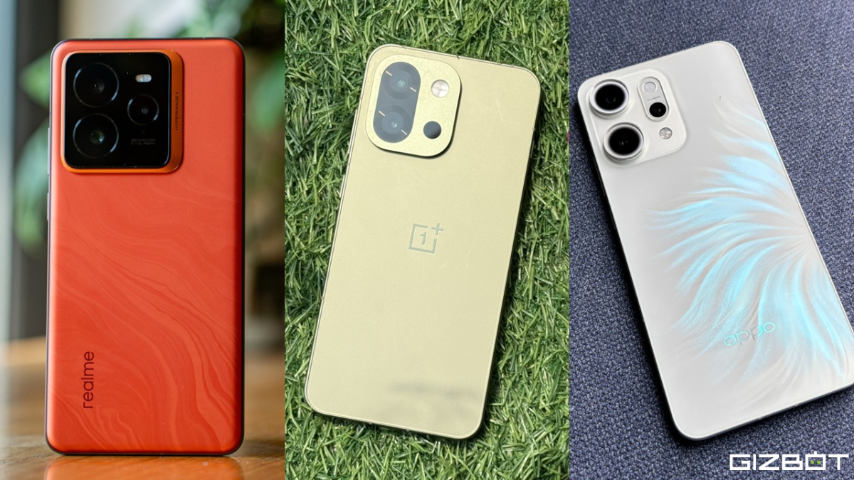 OPPO Reno 14 Pro vs OnePlus 13s vs Realme GT 7 Pro: Which is India’s ...