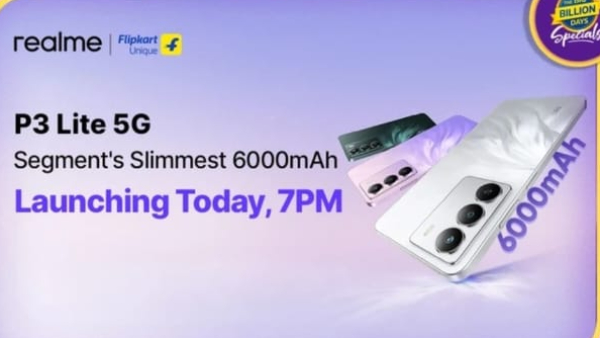 Realme P3 Lite 5G Launching in India Today at 7PM – Check Specs, Price ...