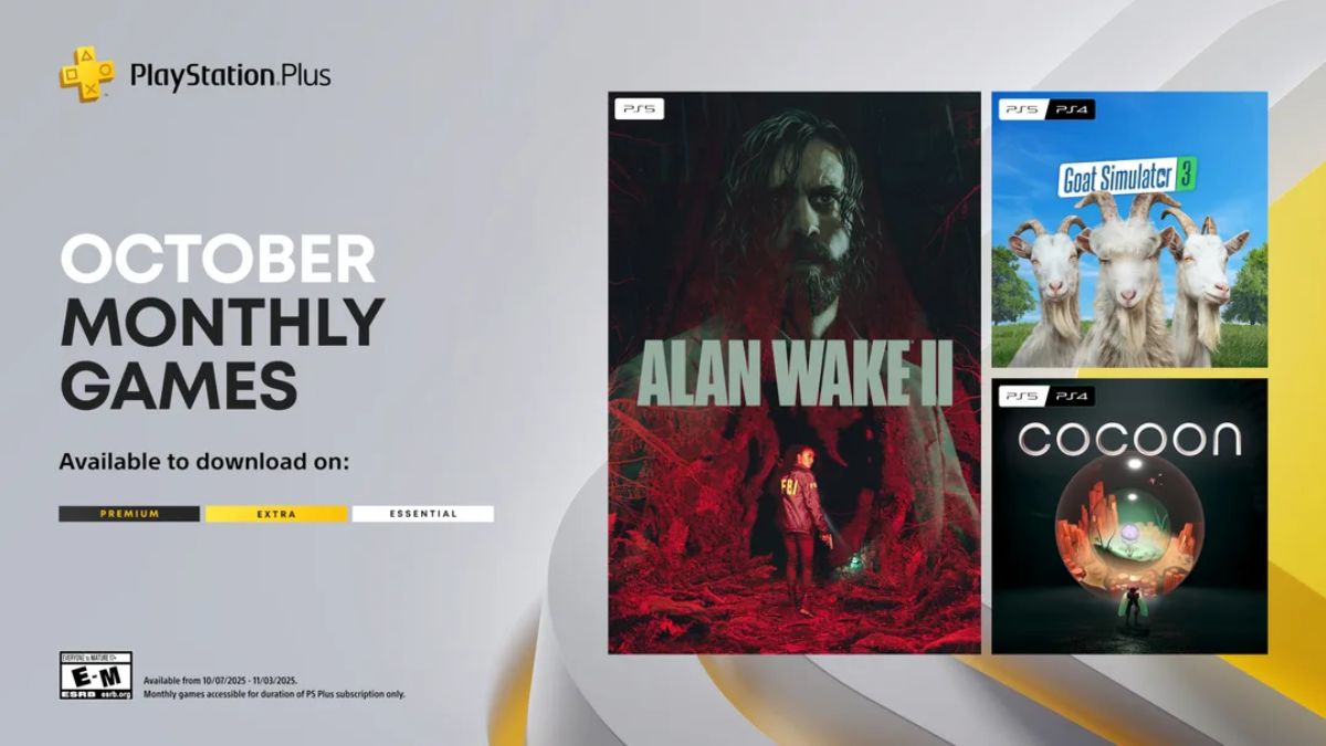 PlayStation Plus Monthly Games for October 2025 Announced - Gizbot News