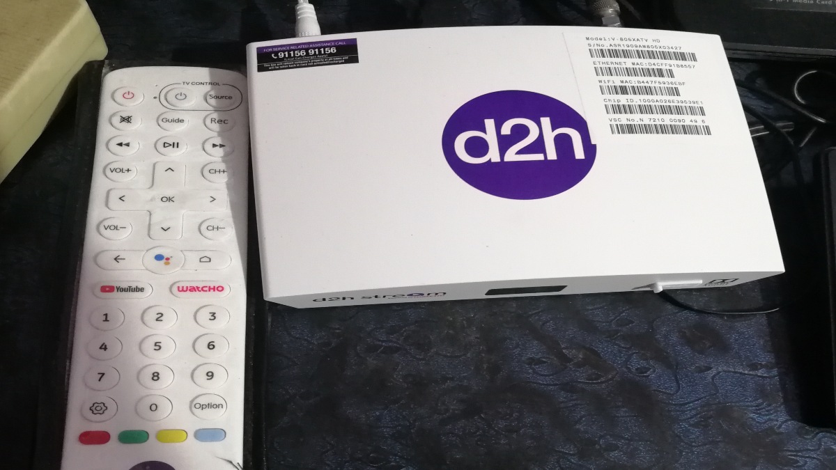 d2h is offering an Android Set Top Box to customers: Price, Features ...