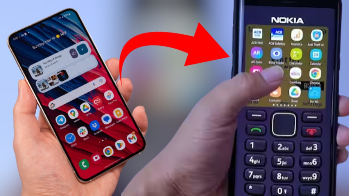 How to convert a smartphone into a keypad phone?: ಸ್ಮಾರ್ಟ್‌ಫೋನ್‌ ಅನ್ನು ...