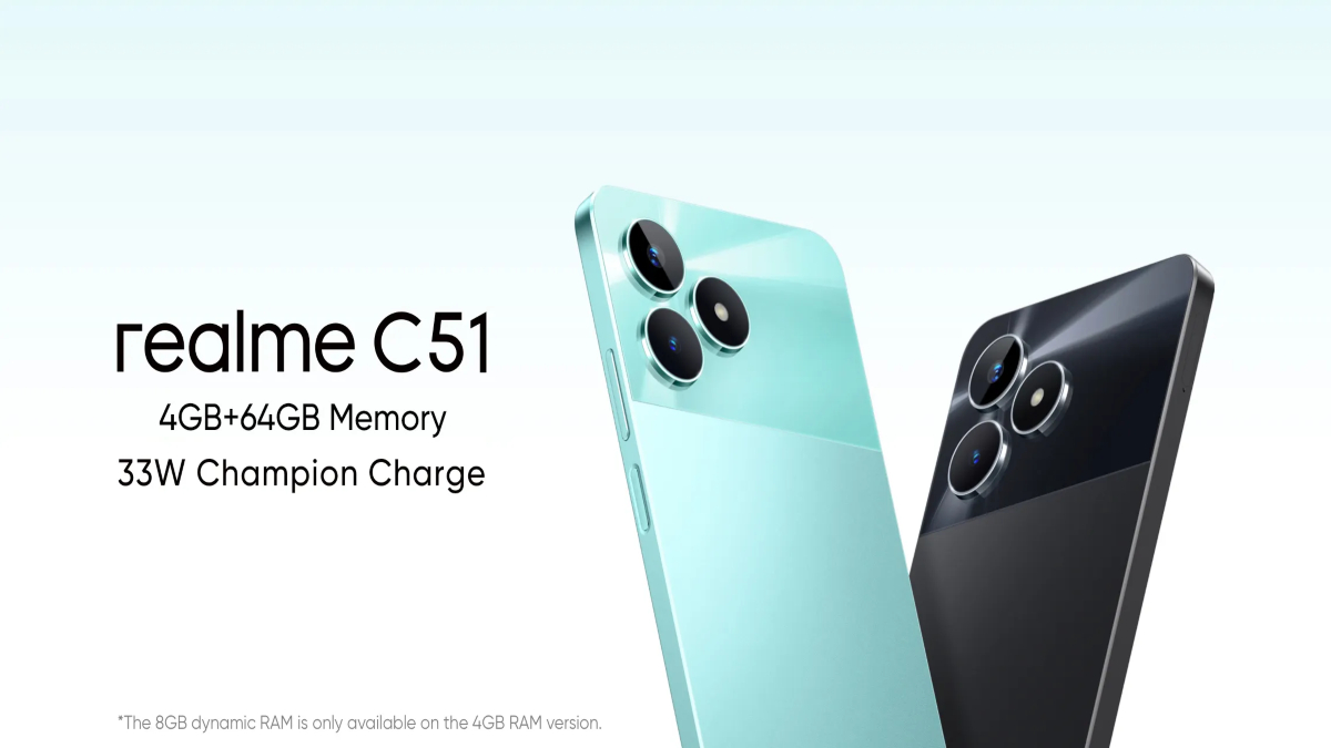 Realme C51 with 5,000mAh battery launched in India: price and ...