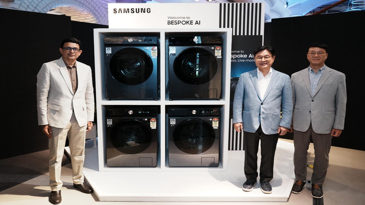 Samsung launches 10 Bespoke AI Washing Machines in India: Price and ...