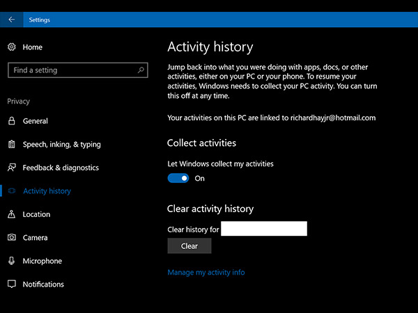 Tips To View And Delete All Your Windows 10 Activity History | വിന് ...