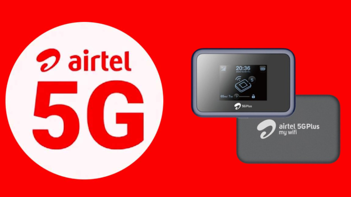 Airtel 5G Plus My-WiFi portable router goes on sale in India; Specs ...
