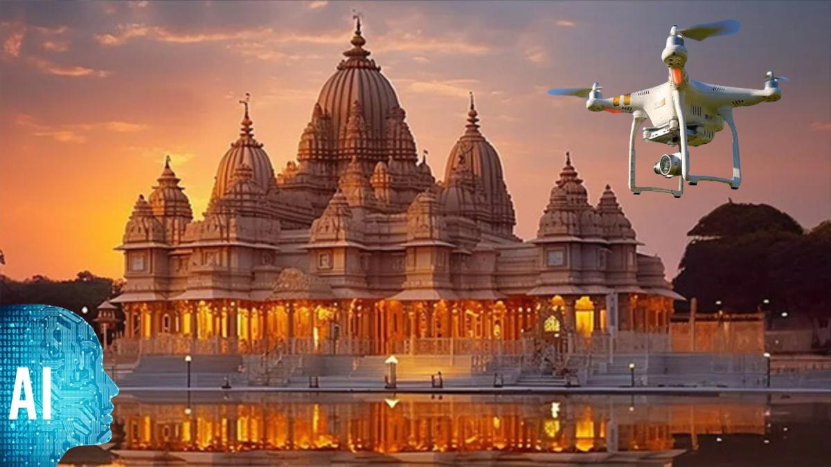 Ayodhya Ram Mandir: Center Deploys AI Drones, Anti-Mine Drones, CCTVs For Security ...