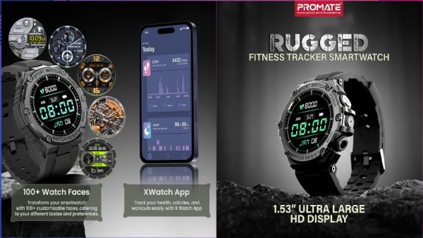 Promate XWatch-R19 Launched In India At Rs5,999; Details Inside | ഇതൊക്കെയാണ് സ്മാർട്ട് വാച്ച് ...