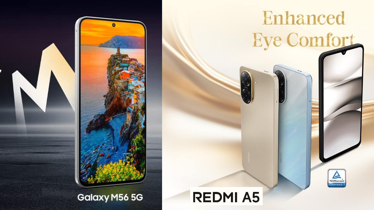 Redmi A5 to launch in India on April 15 and Samsung Galaxy M56 5G on April 17; details inside ...