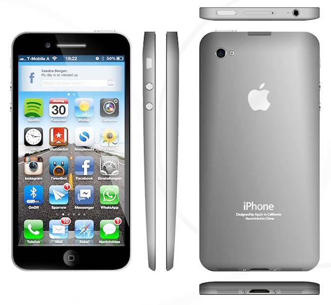 In Pics: Apple iPhone 5 Concept - Gizbot