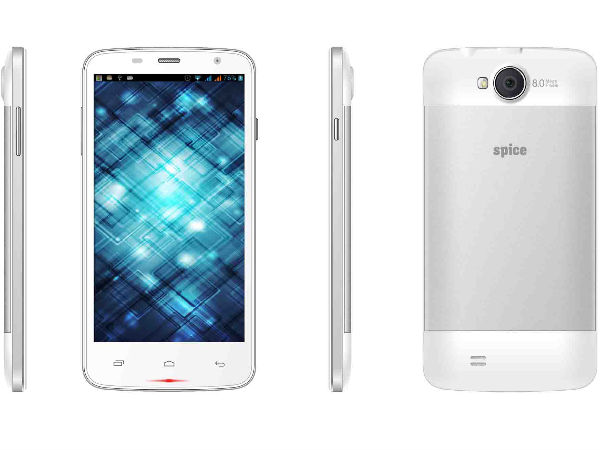 In Pics: Spice Smart Flo Mettle 5X - Gizbot