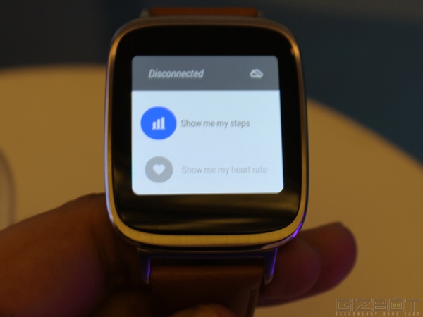 In Pics: Asus ZenWatch First Look - Gizbot