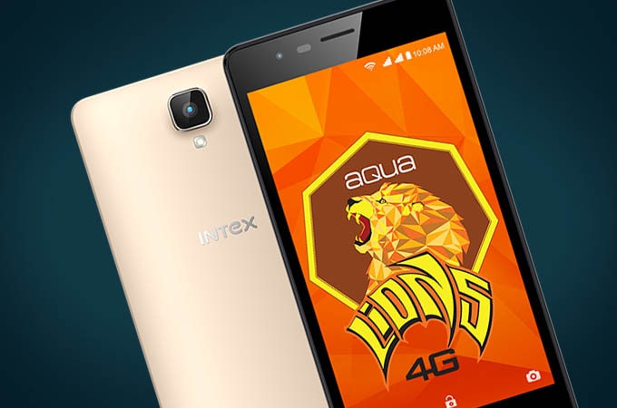 In Pics: Intex Aqua Lions 4G - Gizbot