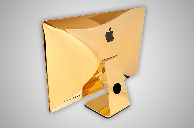 In Pics: 24k gold iMac - Gizbot