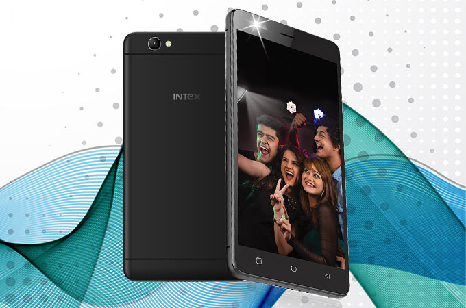 In Pics: Intex Aqua Selfie - Gizbot