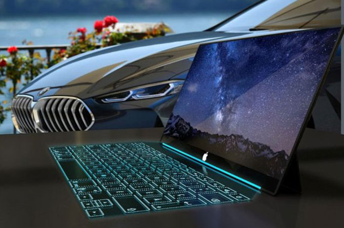 In Pics: Macbook-i Concept Phones - Gizbot
