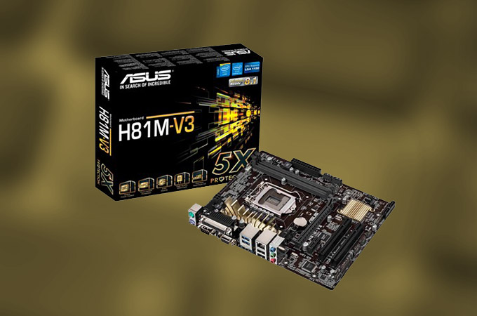 In Pics: ASUS H81M-V3 - Gizbot