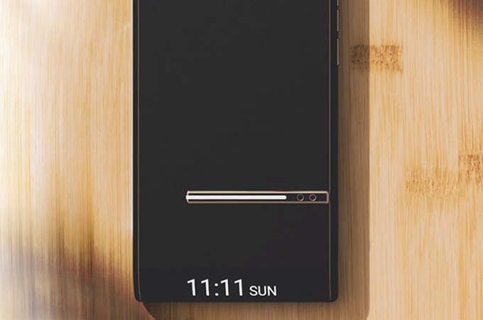 In Pics: Blackberry Edge Concept Images - Gizbot