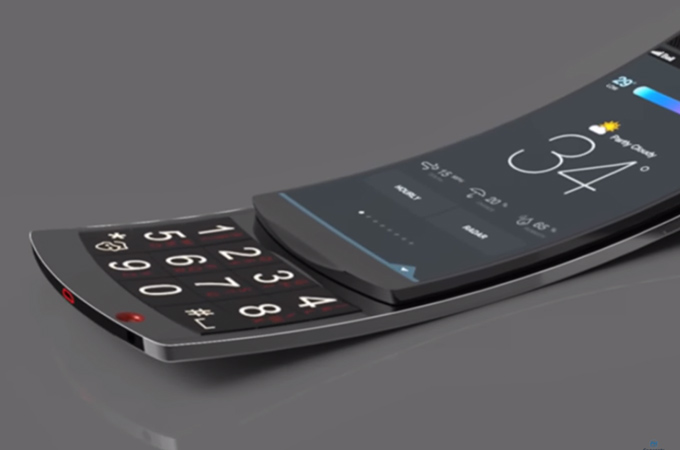 In Pics: Samsung Flip OLED Smartphone Concept Design - Gizbot